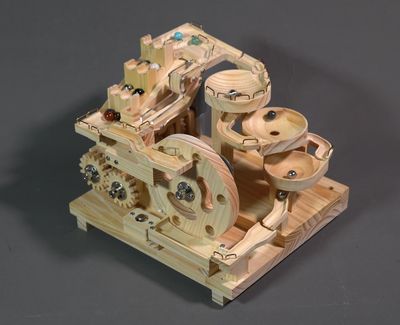 Wood Marble Machine