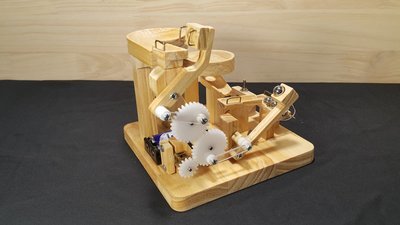 Wood Marble Machine