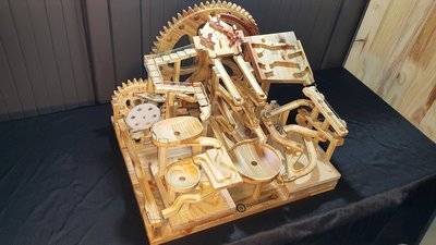 Wood Marble Machine