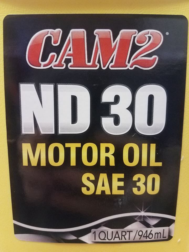 CAM2 ND 30 Motor Oil SAE 30 — Shop — Detroit Moped Works