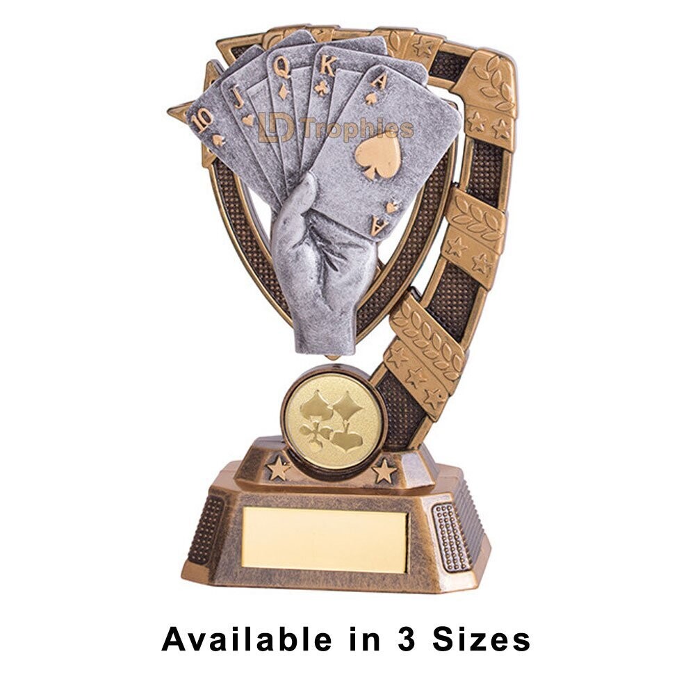 Euphoria Cards / Poker Trophy | Cards, Cribbage Trophies