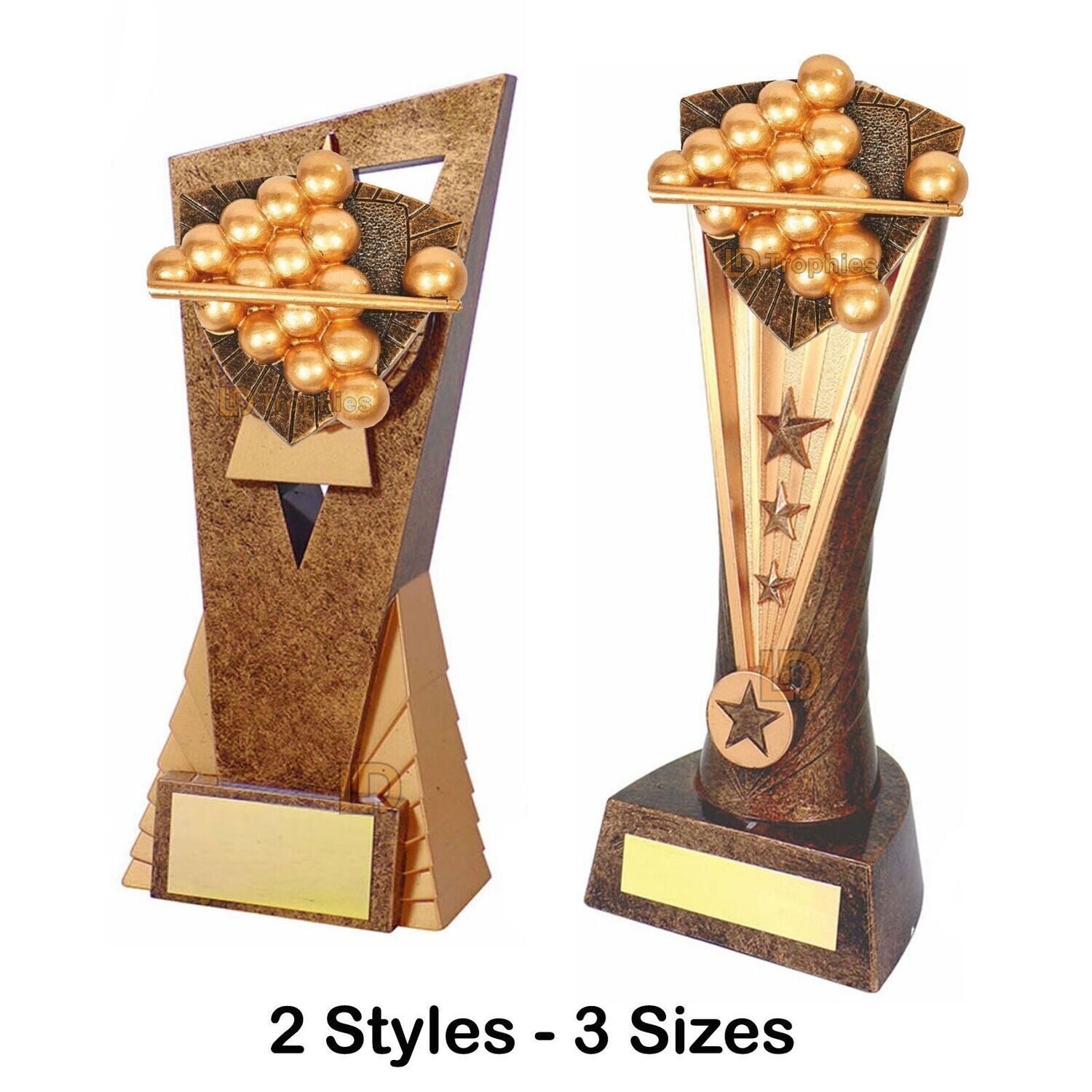 Cobra Snooker Trophies | Edge Snooker Trophies