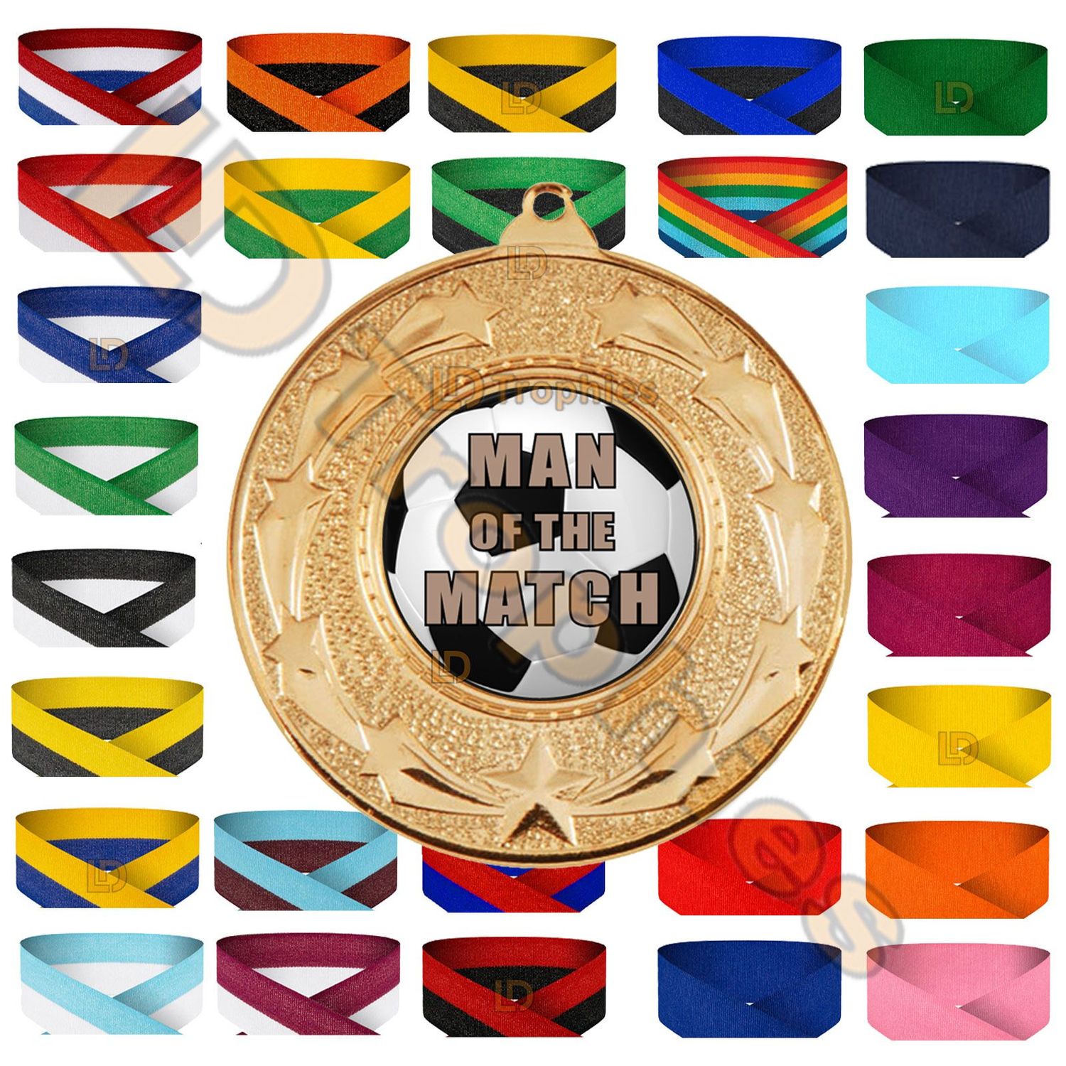 Man of the Match Trophies | Man of the Match Medals Football