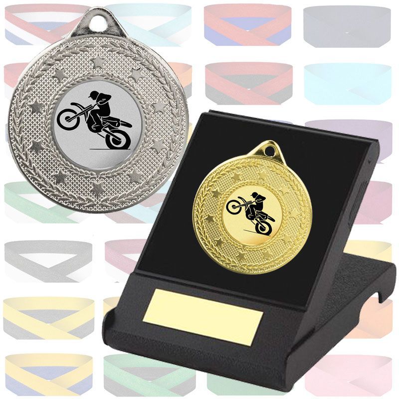 Motocross Medals & Ribbons or in Boxes | Motocross Trophies