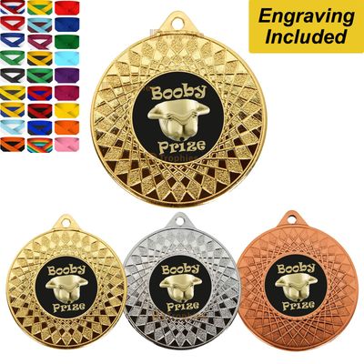 Booby Prize Medal in Presentation Box | Last Place - Loser