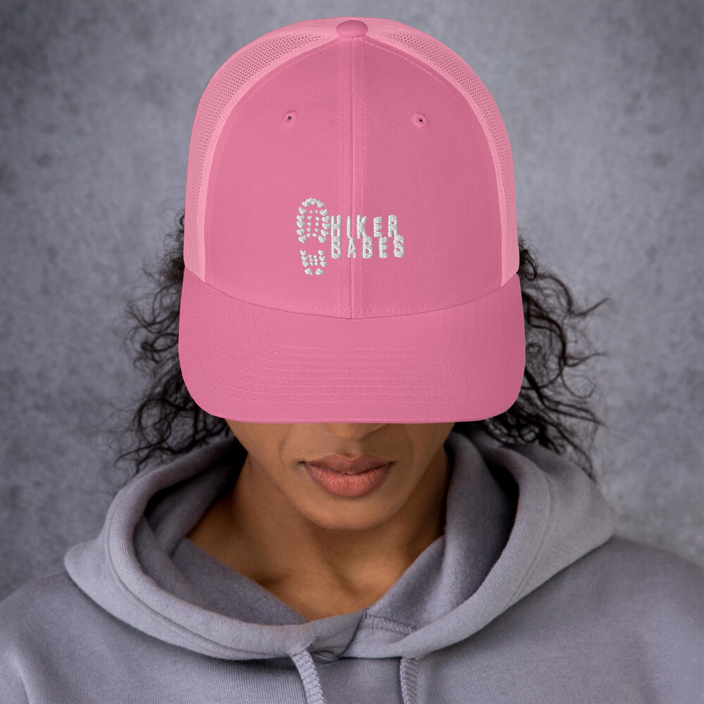 Hikerbabes Pink Trucker Cap