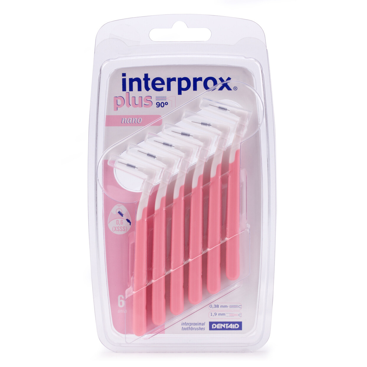 Межзубные ершики Interprox Plus Жесткая ручка nano 0,6 мм – Интернет ...