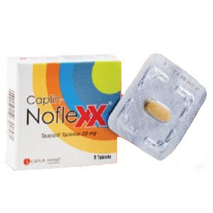 Tadalafil noflexx 20mg Guatemala precio