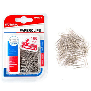 Clips de metal 100 unidades Guatemala precio