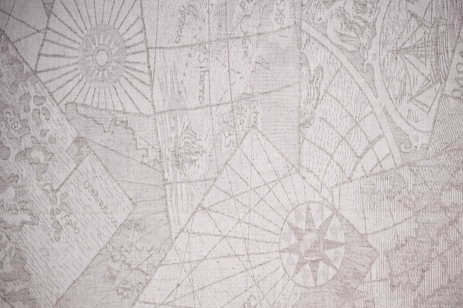 Treasure Map-Ivory – Fabrics by the yard