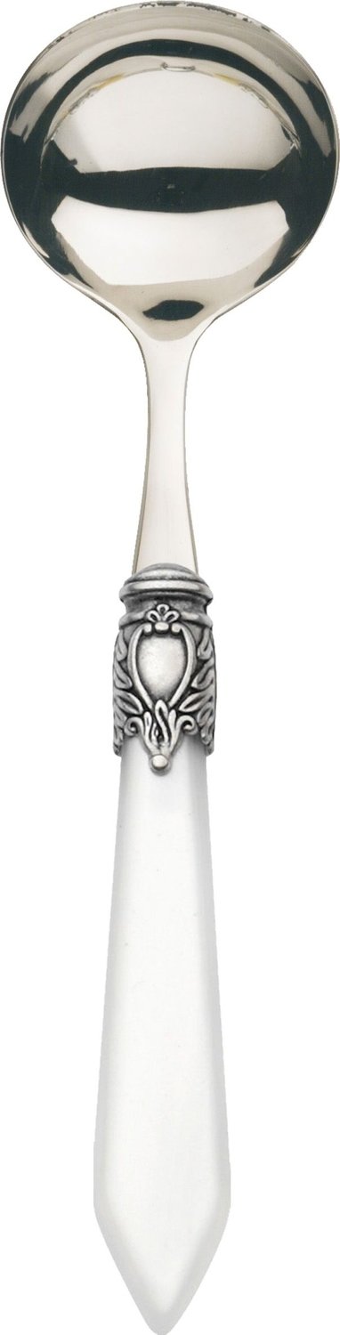 Oxford Antique Sauce Spoon White