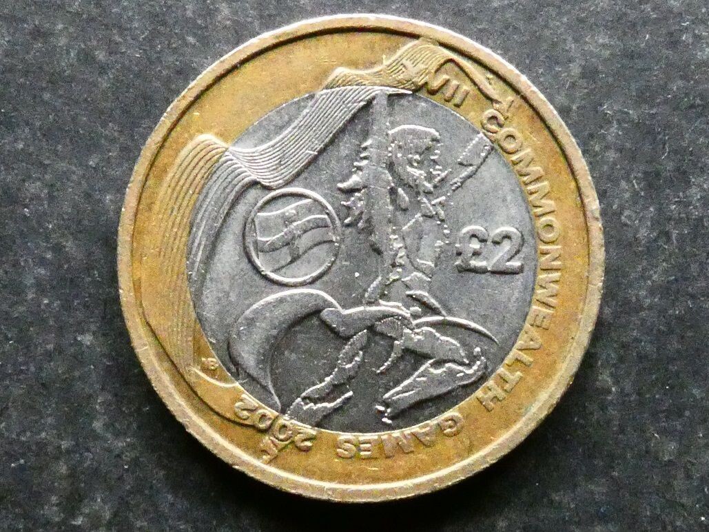 £2, 2002, Commonwealth Games - Northern Ireland.