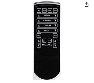 Leggett and Platt, Adjusta-Magic, and Craftmatic Remotes, Headboard ...