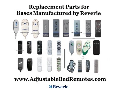 Serta Adjustable Bed Remotes