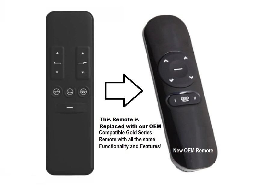 Replacement Remote Compatible with Purple Ergo or Ascent Powerbase ...