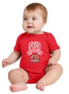 SRS “First Rodeo” Onesie RED – Store – Snake River Stampede