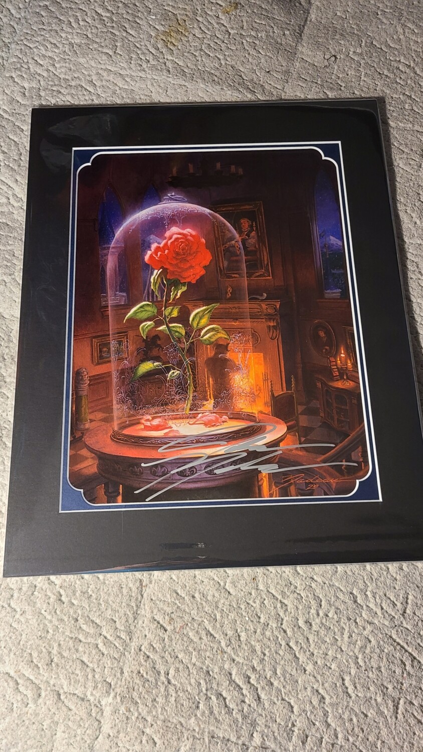 John Nadeau "The Rose" signed print