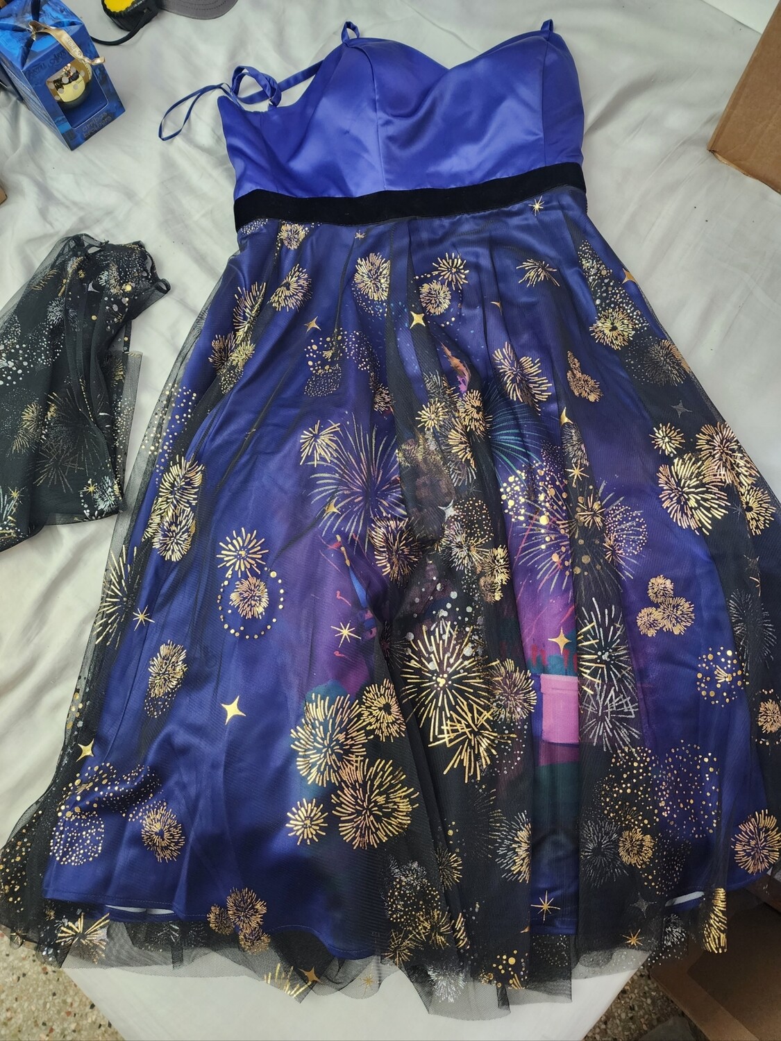Disney Dress Shop Castle Fireworks dress