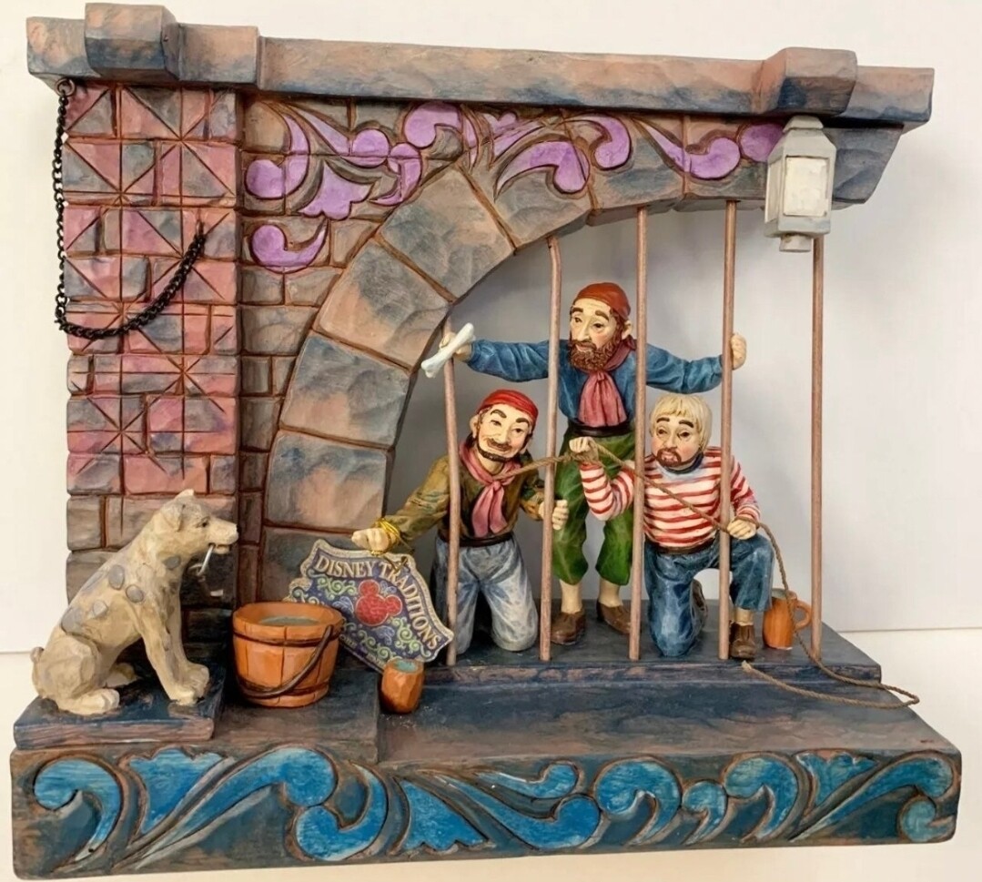 Pirates of the Caribbean ''Jail Scene'' Figure by Jim Shore