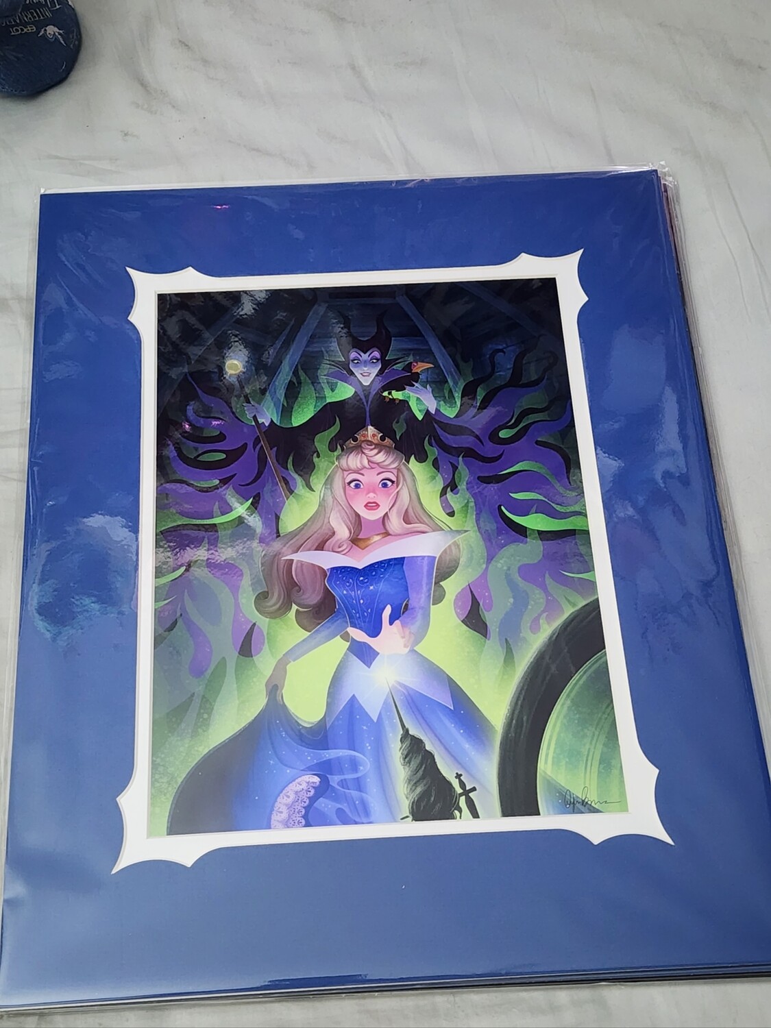 Dylan Bonner Touch The Spindle matted print