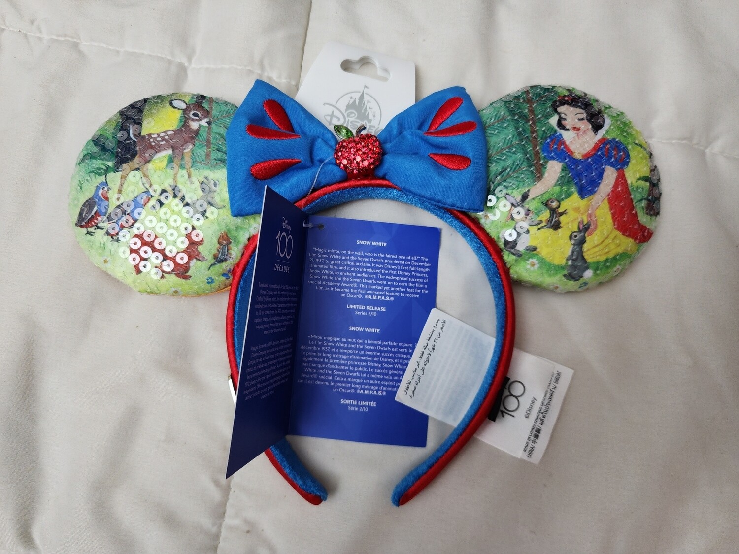 Disney 100 Decades Snow White headband