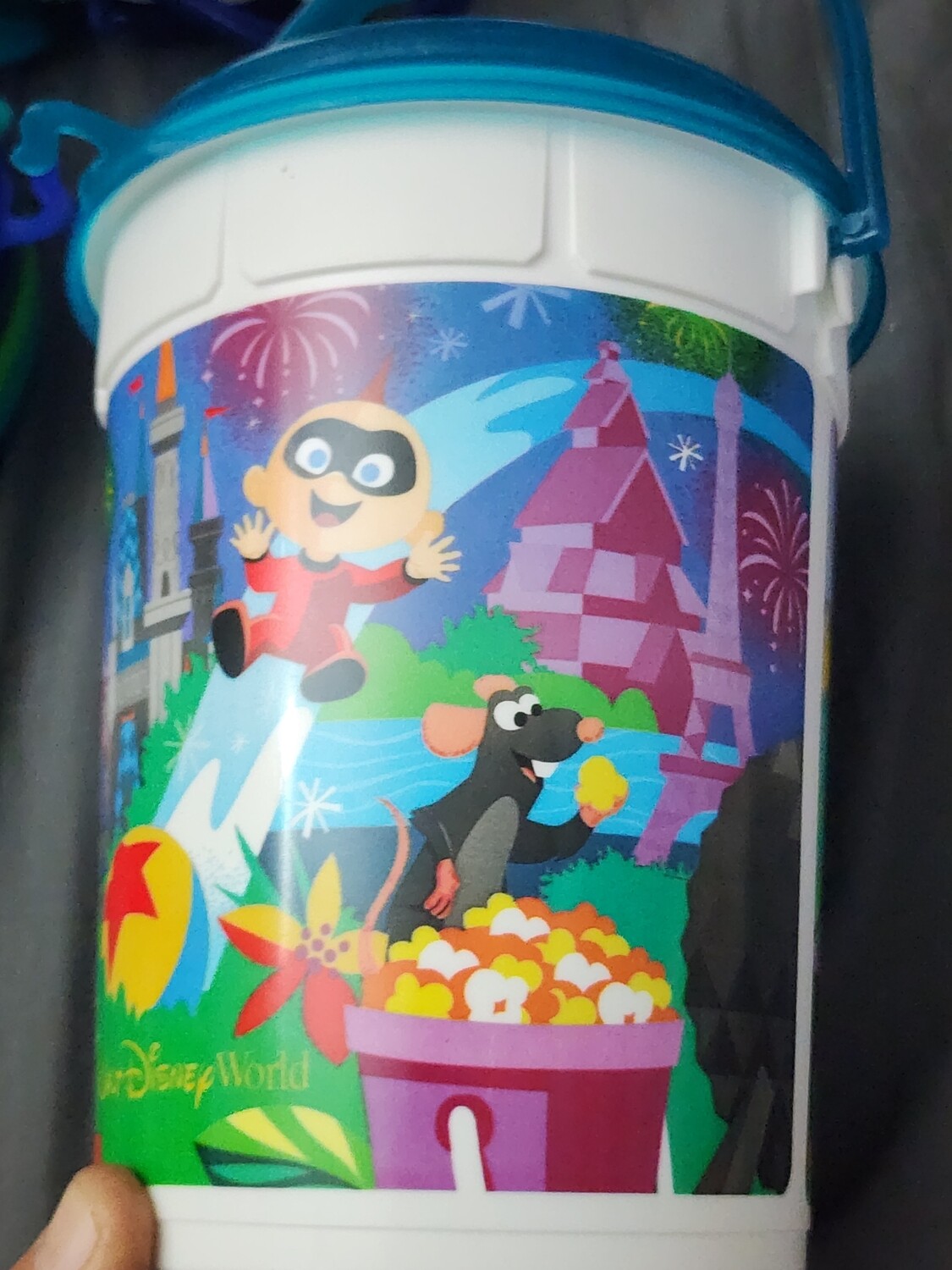 Disney Pixar round popcorn bucket