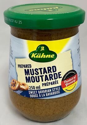 Kühne - Sweet Bavarian Style Mustard - 250ml