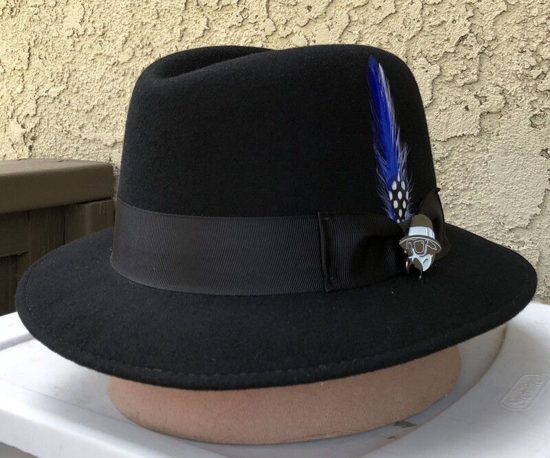 Garcia Black Felix Wool Lowrider Derby Signature Hat