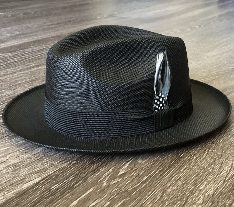 Golden Line Black Viejo Flipped Fedora Garcia Signature Hat