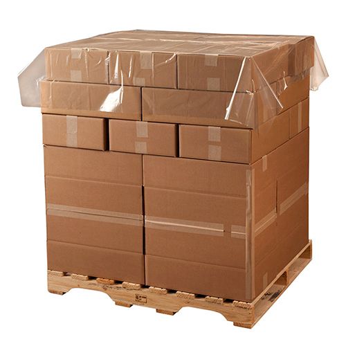 36X48 Clear Poly Sheeting / Pallet Top Sheets 1.5 mil 600 Roll | Prism ...