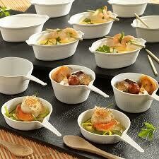 Bagasse Mini Canapé Dishes - Bamboo Products - Core Pack