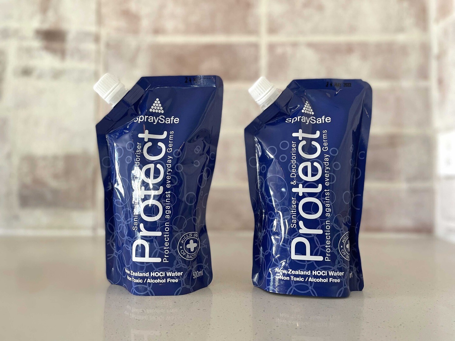 SpraySafe 320ml Double Pack+FREE 30ml Sanitiser Bottle