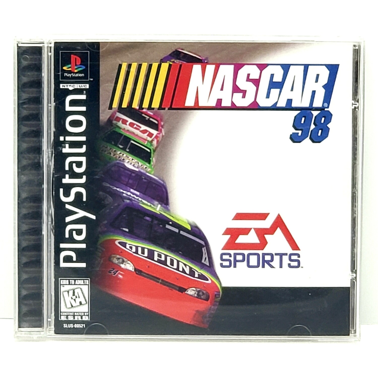 NASCAR 98 Video Game for PS1 CIB Used