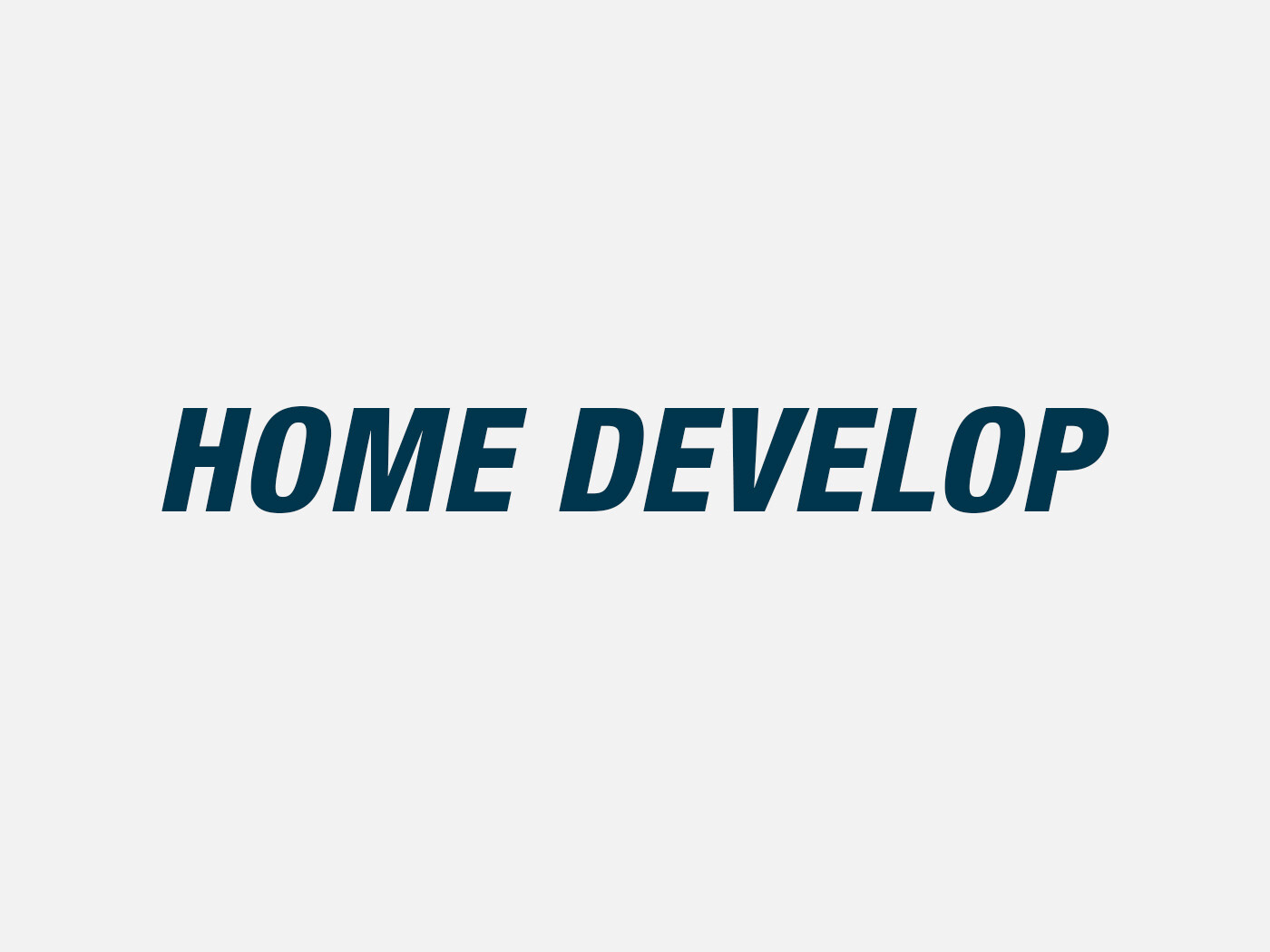 HOME DEVELOP