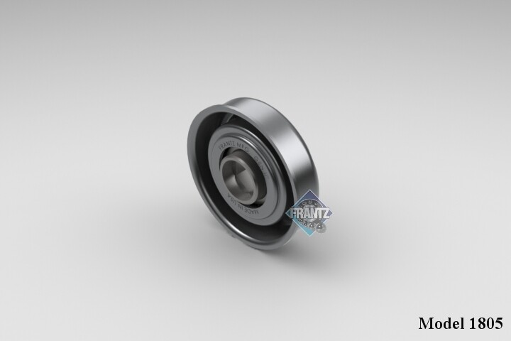 Frantz #1805 Zinc Plated Steel Bearing - 7/16 Hex, 300 lb. Load Rating ...