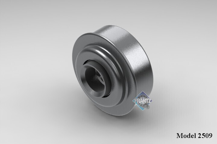 Frantz #2509 Zinc Plated Steel Bearing - 5/8 Hex, 425 lb. Load Rating ...