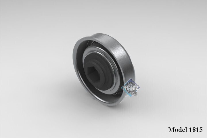 Frantz #1815 Zinc Plated Steel Bearing - 7/16 Hex, 300 lb. Load Rating ...
