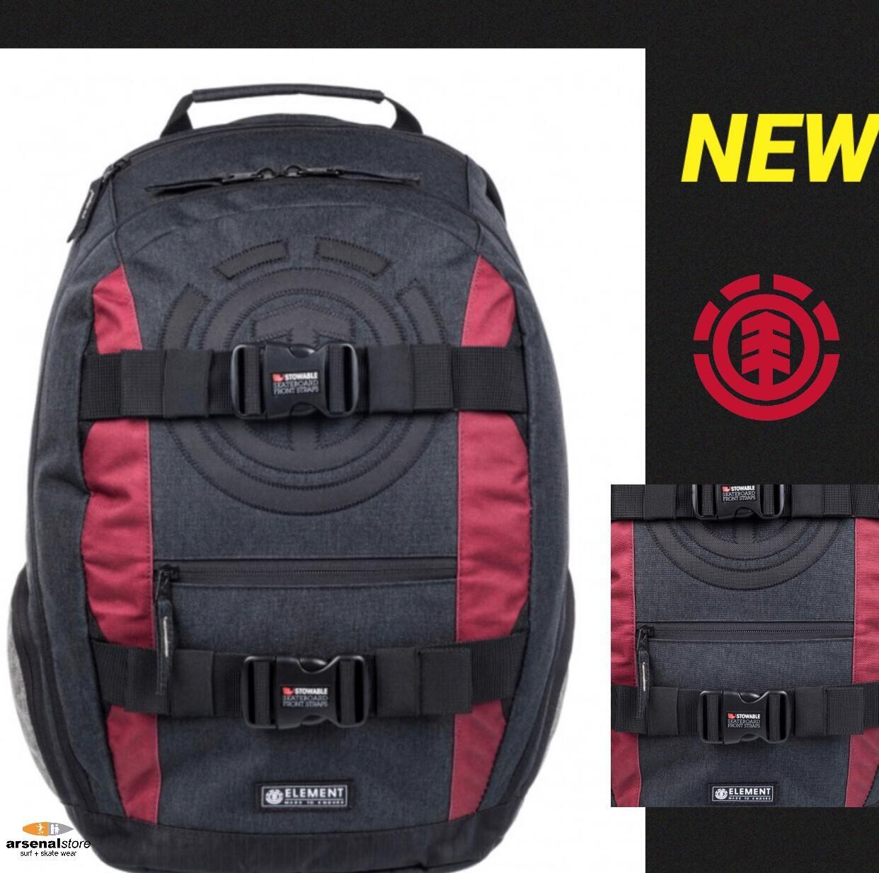 SALVEQUE ELEMENT MABKQMO NEGRO Y ROJO 150037