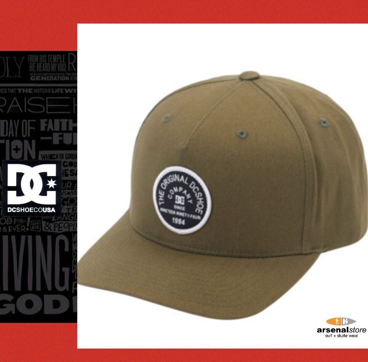 GORRA DC ADYHA04073 CRB7