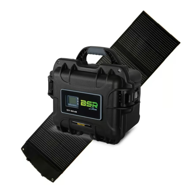 BSR valise batterie Lithium PRESTIGE - 12V 100Ah - Life PO4 (avec ...