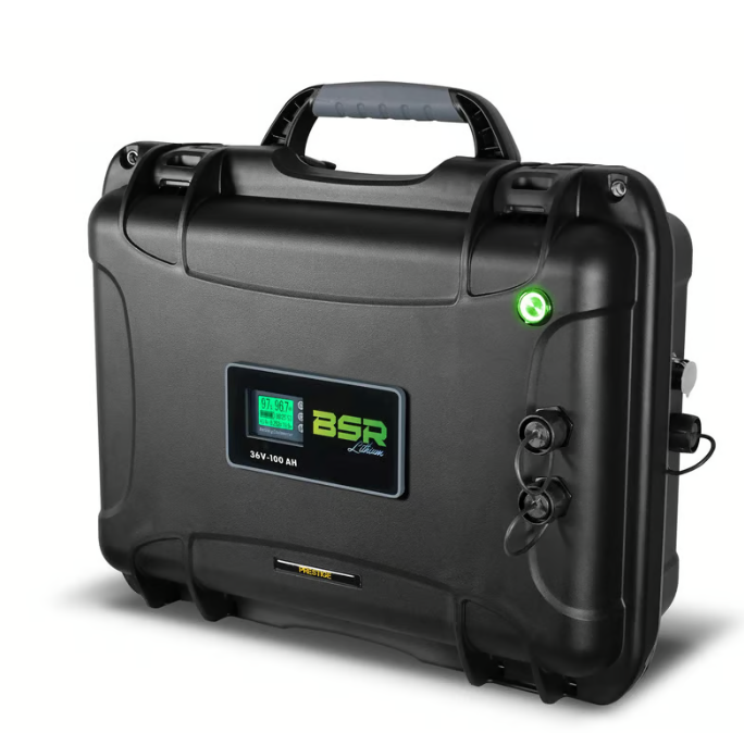 BSR valise batterie Lithium PRESTIGE - 36V 100Ah - Life PO4 (avec 2 ...