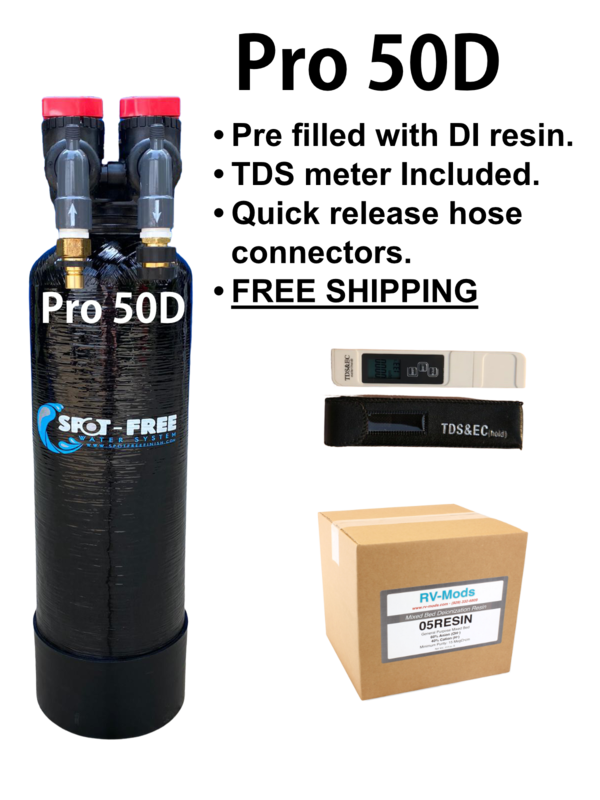 Spotless DI water systems for easy detailing of your vehicle