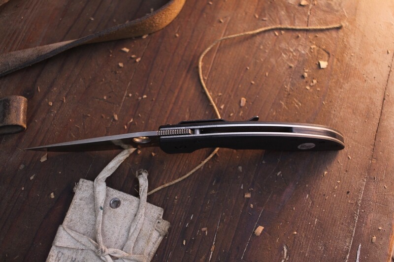 Benchmade Classic AFCK 4" Folding Knife / Black G10 / Satin ATS-34 ...