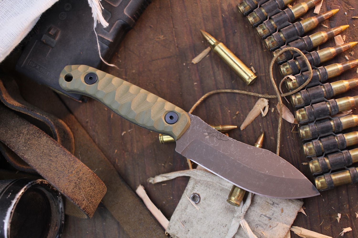 Copy of Half Face Blade Skinner Jr. 3.75" Fixed Blade / Spalted Maple ...