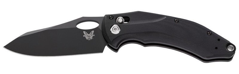 Benchmade Loco 3.68" AXIS Lock Knife / Black / G10 Black (Discontinued)