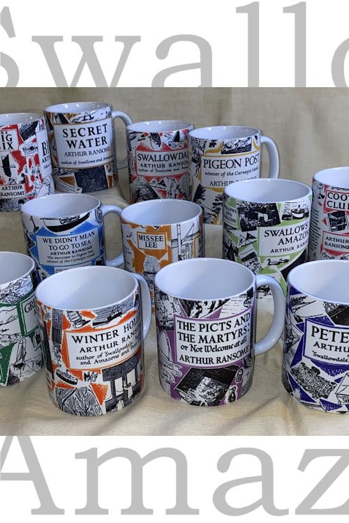 Book Cover mugs - Arthur Ransome Trust Shop | For Swallows, Amazons and ...