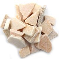 Stone, raw and unshaped