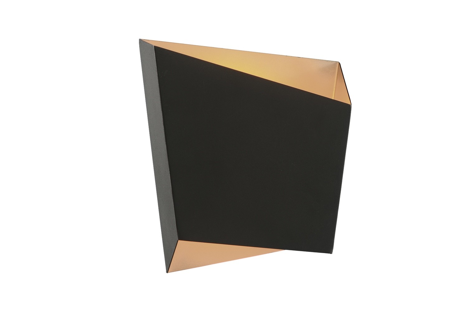 Rhombus Asymmetric Wall Light LED Rhombus 9W Black/Gold