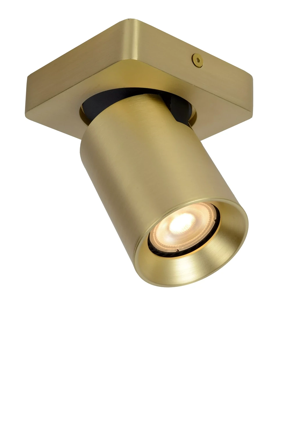 NIGEL Ceiling spotlight LED Dim to Warm GU10 1x5W 2200K/3000K Brass