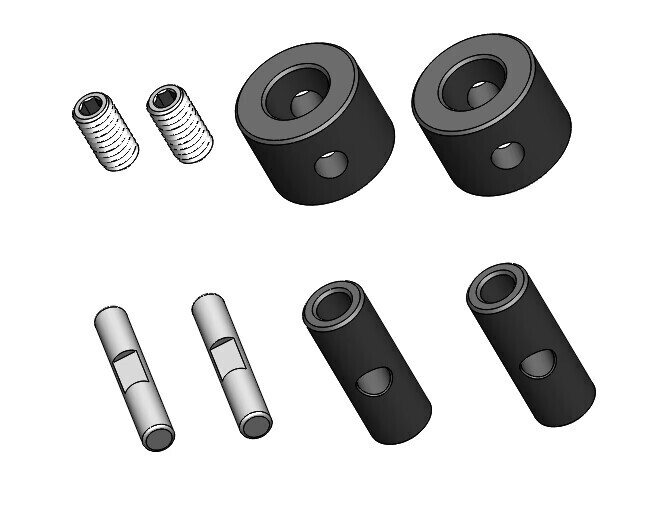 Redcat Universal Axle Rebuild Kit (1set) for Ascent and Gen9 RER21669